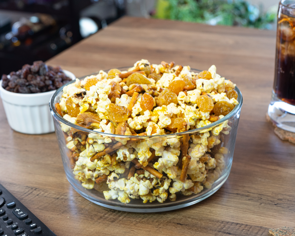 Curried Popcorn Mix - California Raisins in Canada